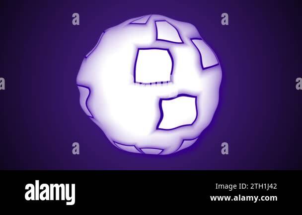 Abstract liquid sphere animation motion background. Liquid golden ...