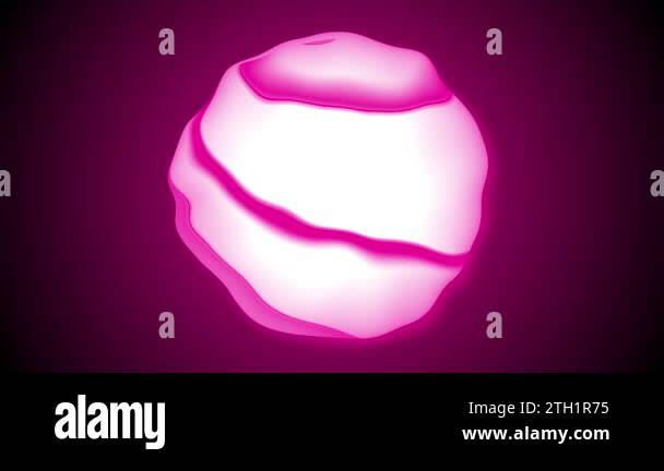 Abstract liquid sphere animation motion background. Liquid golden ...