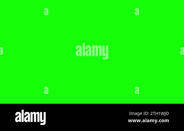 wings animation with neon effect flapping wings with green screen ...