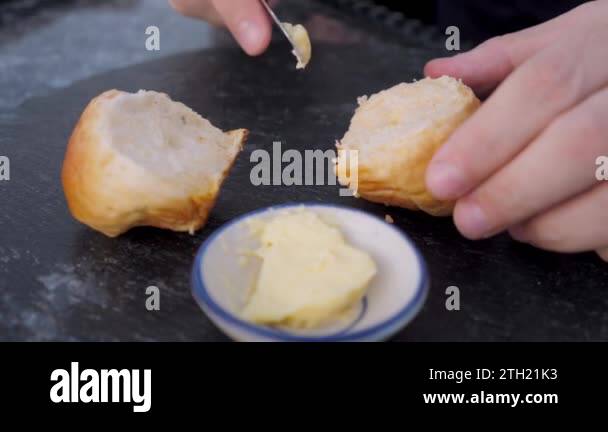 Man hand holding butter knife Stock Videos & Footage - HD and 4K Video ...