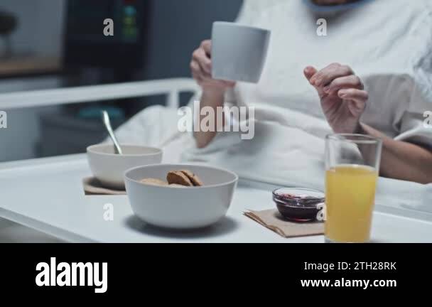 Hospital patient drinking Stock Videos & Footage - HD and 4K Video ...