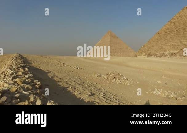 Menkaure pyramid complex in Stock Videos & Footage - HD and 4K Video ...