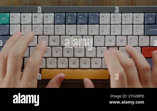 Men typing at work on a computer Stock Videos & Footage - HD and 4K ...