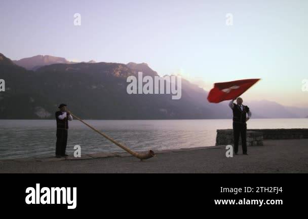 Alpine horn flag Stock Videos & Footage - HD and 4K Video Clips - Alamy