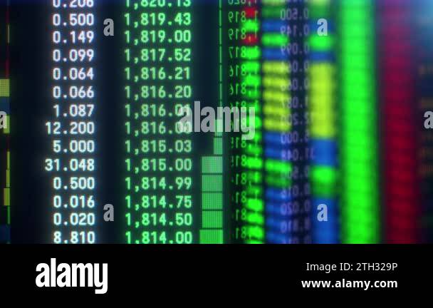 number analytics in trader monitor diagram list of exchange price ...