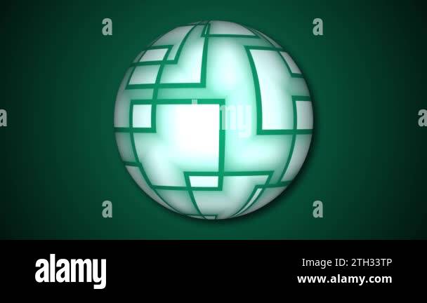 Abstract liquid sphere animation motion background. Liquid golden ...