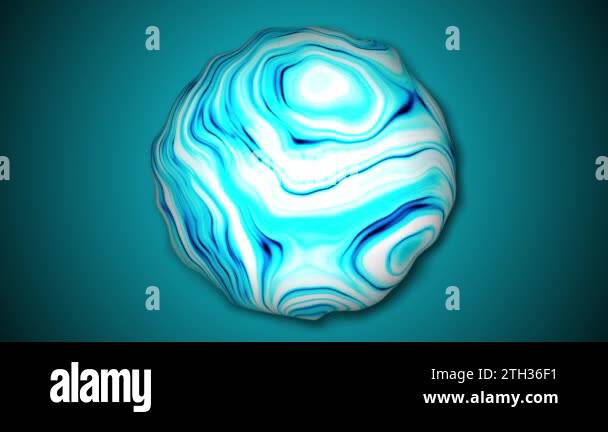 Abstract liquid sphere animation motion background. Liquid golden ...