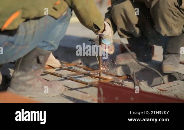 Construction worker safety welding Stock Videos & Footage - HD and 4K ...