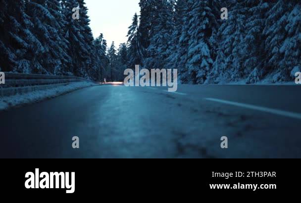 Dark winter street Stock Videos & Footage - HD and 4K Video Clips - Alamy