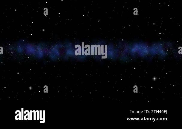 Sky stars, starry night dark blue background with starlight sparkles ...