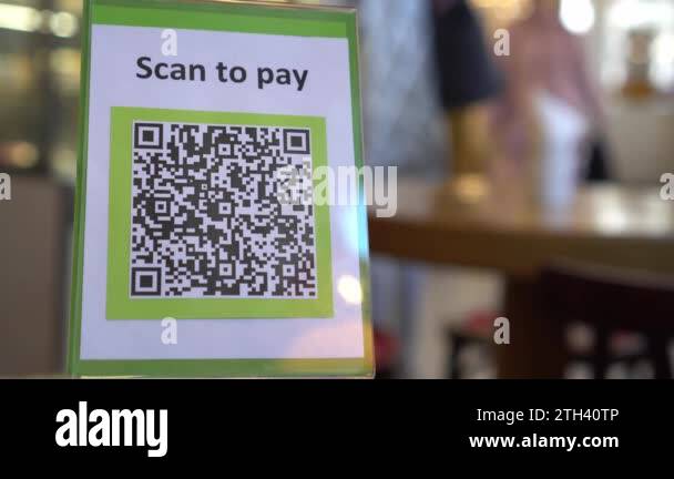 Pay touch-free with a QR code. QR code scanning app. Touchless digital ...