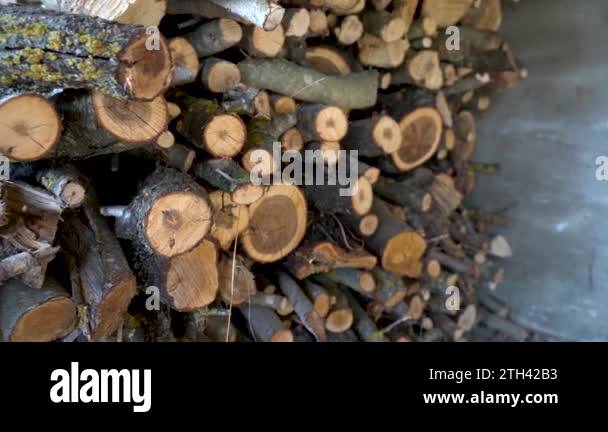 How to stack logs for cabin Stock Videos & Footage - HD and 4K Video ...