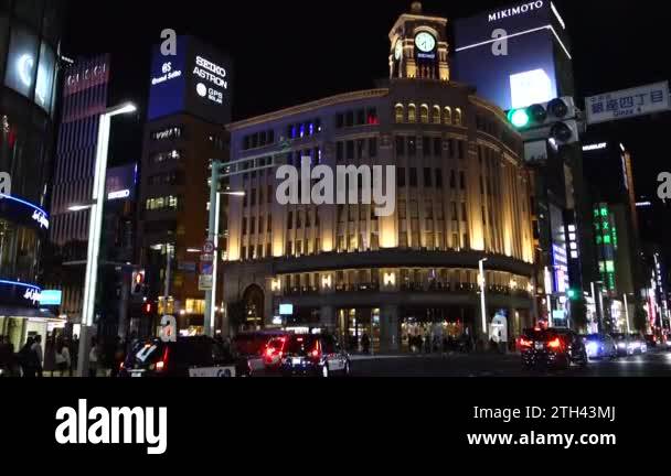 Ginza clock tower Stock Videos & Footage - HD and 4K Video Clips - Alamy