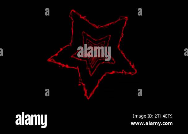 Animation red light star shape Stock Videos & Footage - HD and 4K Video ...