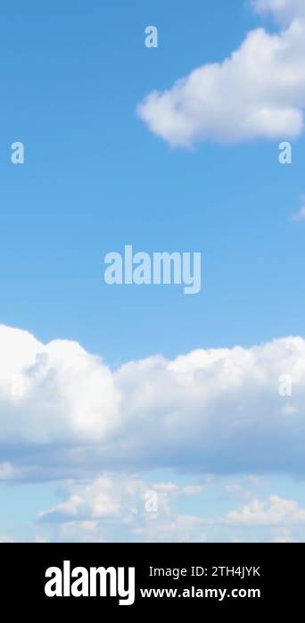 Blue sky with clouds and sun. 4K Time lapse, Sky with clouds Stock ...