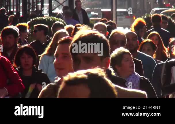 Walking through crowd of people Stock Videos & Footage - HD and 4K ...