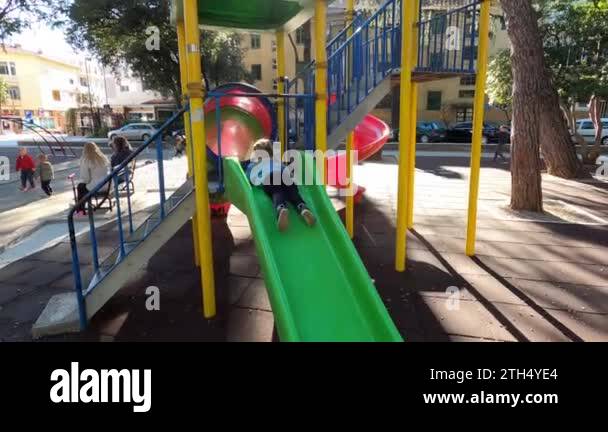 Feet first slide Stock Videos & Footage - HD and 4K Video Clips - Alamy