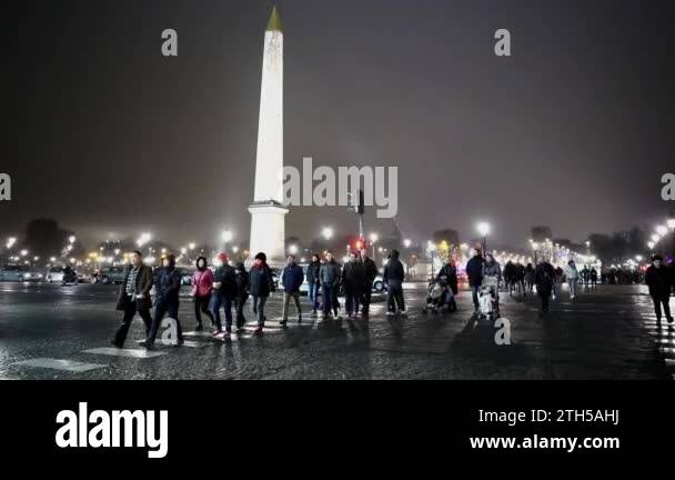Famous obelisk place de la Stock Videos & Footage - HD and 4K Video ...