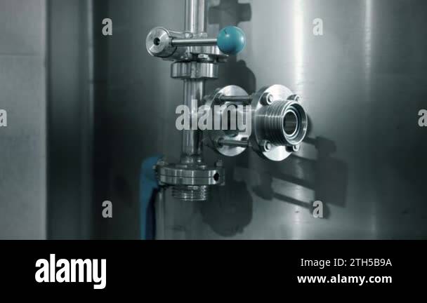 Stainless steel food processing equipment Stock Videos & Footage - HD ...