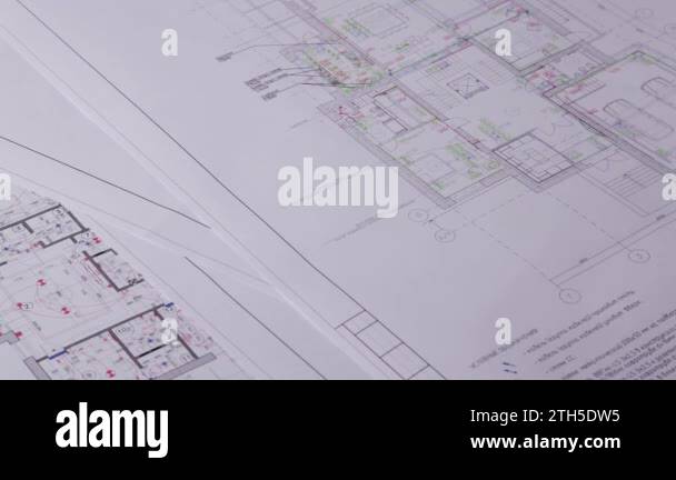 Engineer going over blueprints Stock Videos & Footage - HD and 4K Video ...