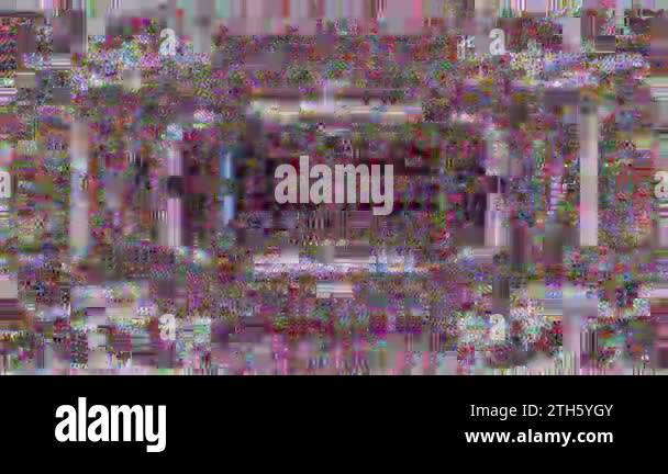 Noise Nostalgia: A Fading, Distorted Display of Vintage TV and VHS ...