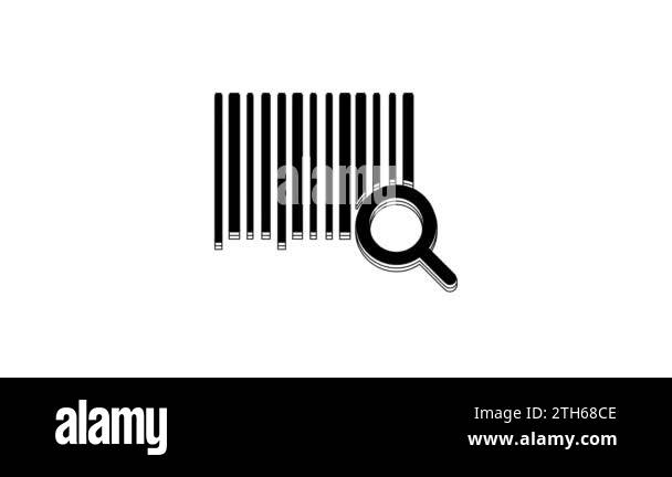 Magnifying glass barcode search Stock Videos & Footage - HD and 4K ...