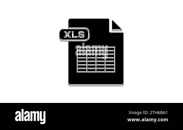 Excel icon black Stock Videos & Footage - HD and 4K Video Clips - Alamy