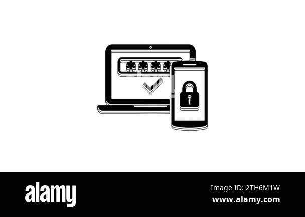 Multi factor authentication background Stock Videos & Footage - HD and ...