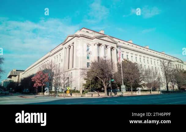 The United States Department of Justice Robert F. Kennedy Building is ...