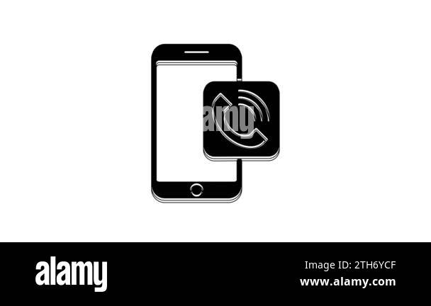 Mobile phone call icon Stock Videos & Footage - HD and 4K Video Clips ...