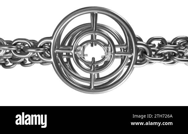 3d rendering metal chains Stock Videos & Footage - HD and 4K Video ...