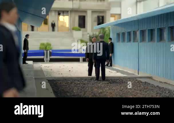 DMZ, South Korea - July 23, 22: Korean Military Soldiers in the DMZ ...