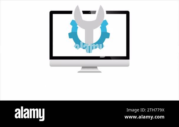 Computer System Icon Vector Stock Videos And Footage Hd And 4k Video