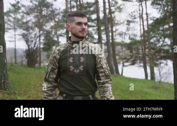 Authority walking army soldier military uniform Stock Videos & Footage ...