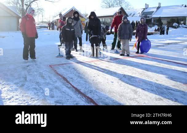 Curling stone ice scratch Stock Videos & Footage - HD and 4K Video ...