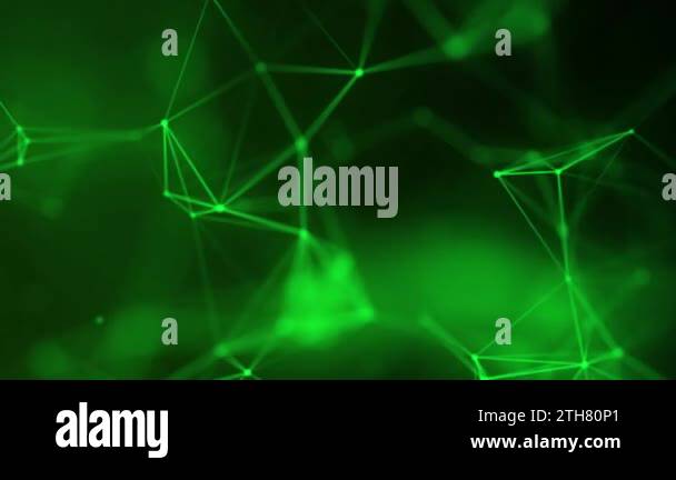 Network connection structure. Connecting points and lines. Big data. Abstract technology ...