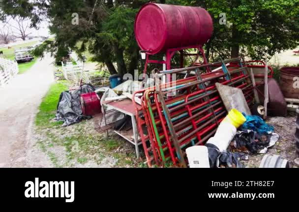 Junk under a tree Stock Videos & Footage - HD and 4K Video Clips - Alamy