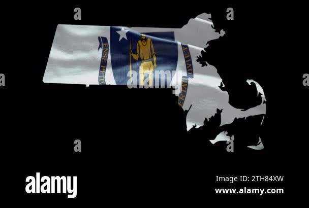 Massachusetts state map Stock Videos & Footage - HD and 4K Video Clips ...