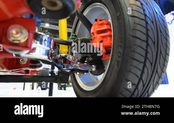 Car wheel suspension brake Stock Videos & Footage - HD and 4K Video ...