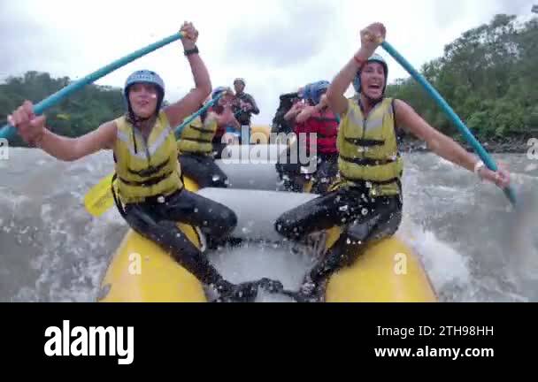 Whitewater rafting destination Stock Videos & Footage - HD and 4K Video ...