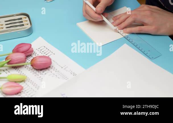 Rubber ruler pencil Stock Videos & Footage - HD and 4K Video Clips - Alamy