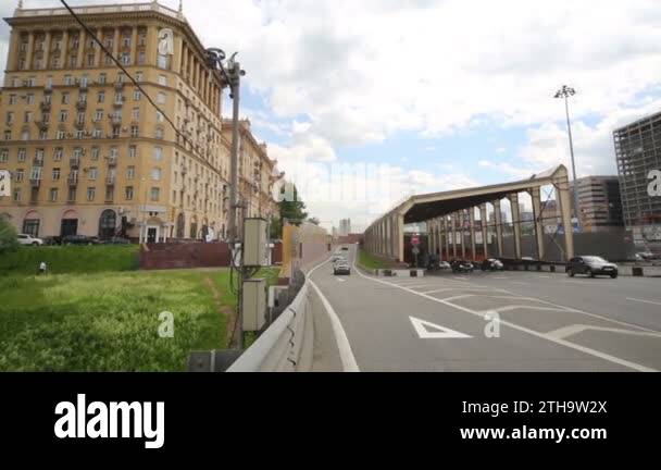 Third Ring Road in Moscow Stock Video Footage - Alamy