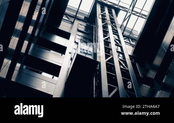 White abstract interior elevator Stock Videos & Footage - HD and 4K ...
