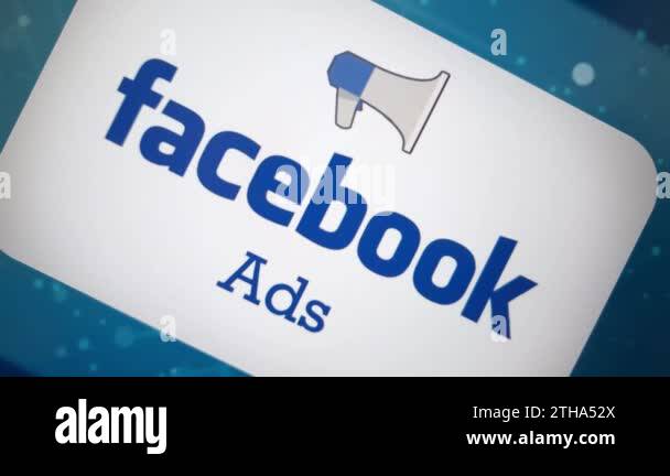 Facebook ads logo Stock Videos & Footage - HD and 4K Video Clips - Alamy