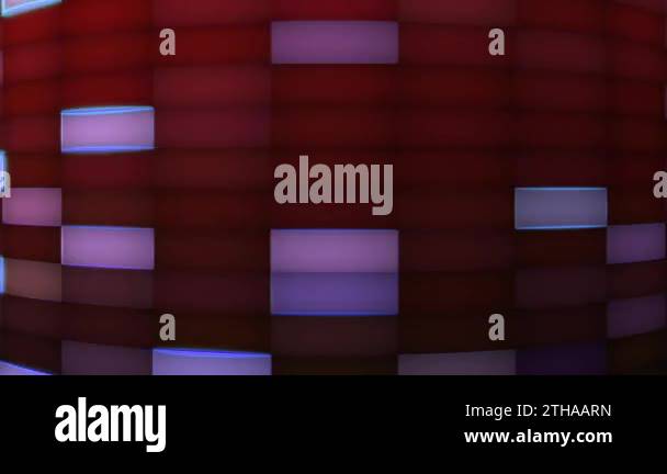 A square grid of flashing colors continuously changes color, looks ...