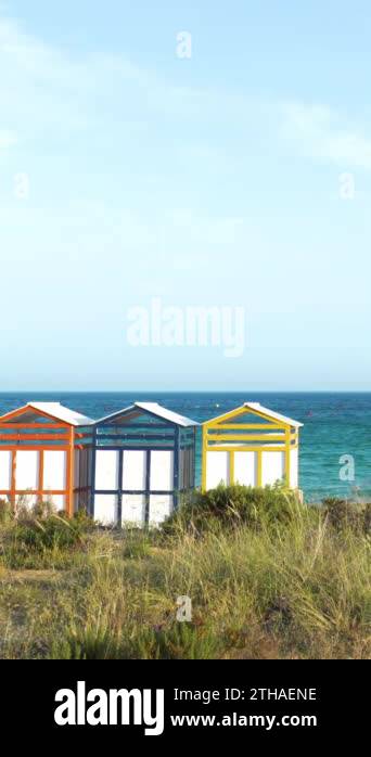 Bathing huts beach cabins Stock Videos & Footage - HD and 4K Video ...