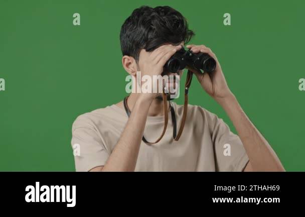 Arab man holding telescope standing Stock Videos & Footage - HD and 4K ...