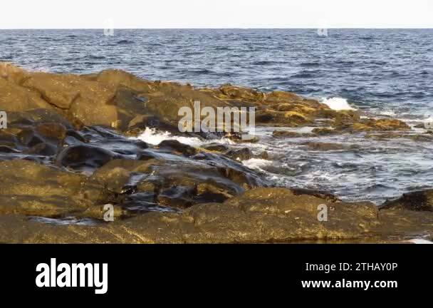 Ocean splashing rocks Stock Videos & Footage - HD and 4K Video Clips ...