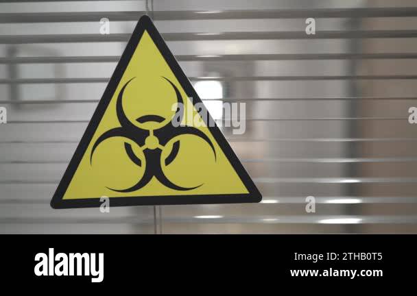 Beware biohazard sign isolated Stock Videos & Footage - HD and 4K Video ...