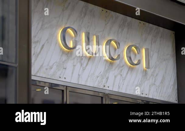Gucci store in new york Stock Videos & Footage - HD and 4K Video Clips ...